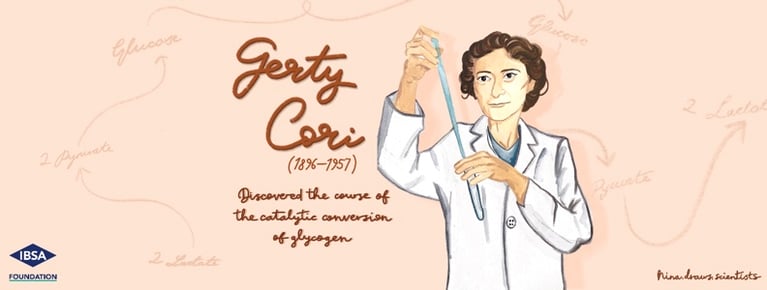 Gerty, the first female winner of the Nobel Prize in Medicine
